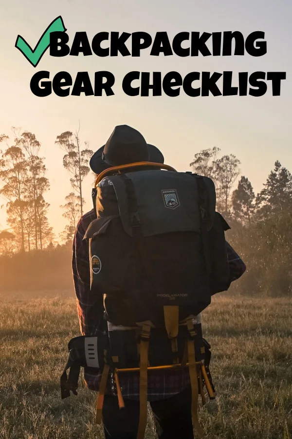 Backpacking Gear Checklist: Everything to Bring- Shopping Kim